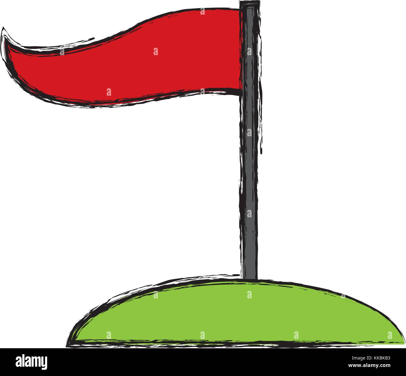 Symbole du drapeau pennant Image Vectorielle Stock - Alamy