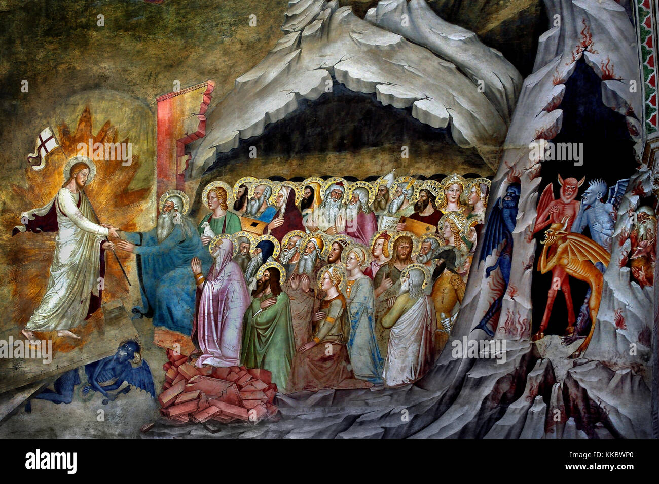 Descente du christ dans les limbes Banque de photographies et d’images ...