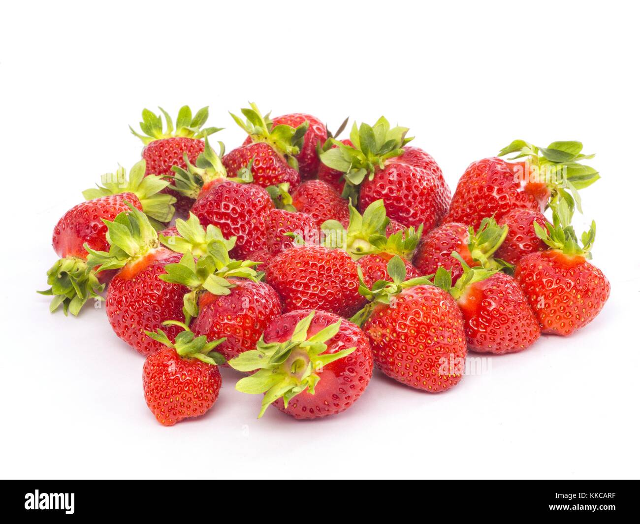 Fraises entières fraîches Banque de photographies et d’images à haute ...