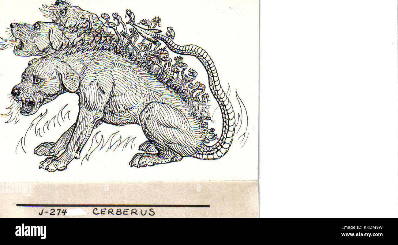 Cerbère mythologie Banque de photographies et d’images à haute ...