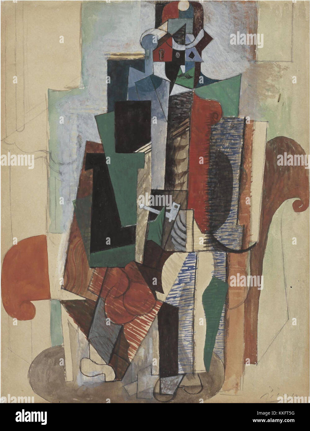 Portrait cubiste Banque de photographies et d’images à haute résolution - Alamy