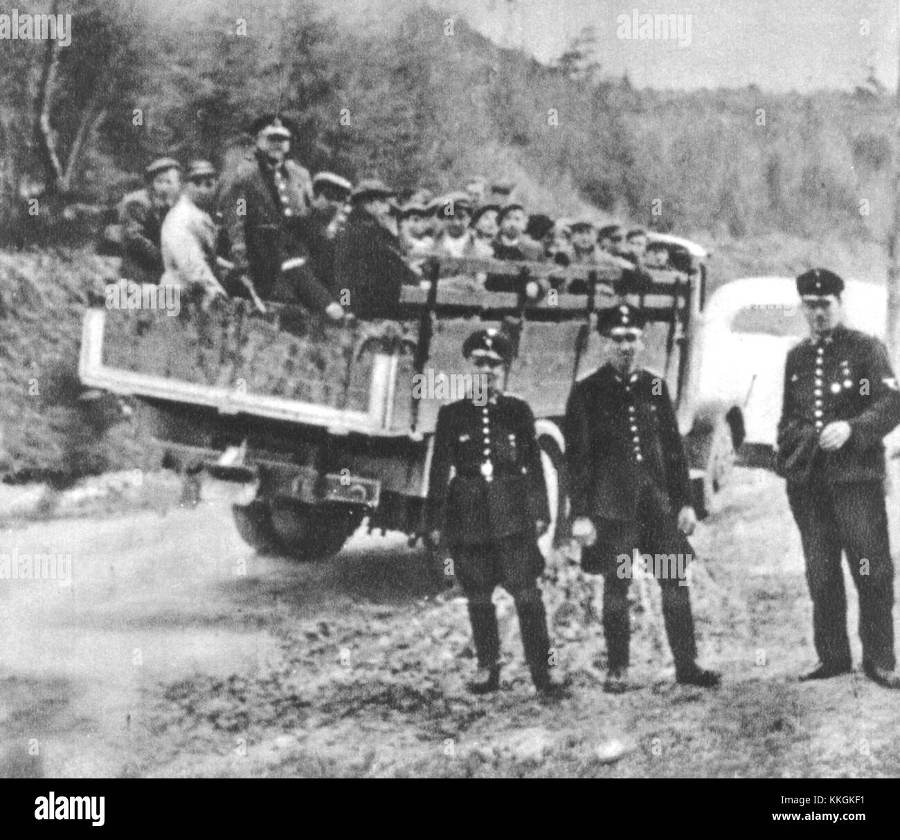 La police allemande pendant la guerre Banque de photographies et d ...