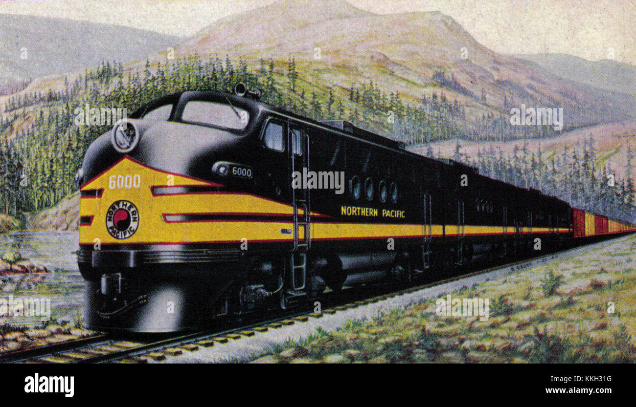 Northern pacific railway Banque de photographies et d’images à haute ...