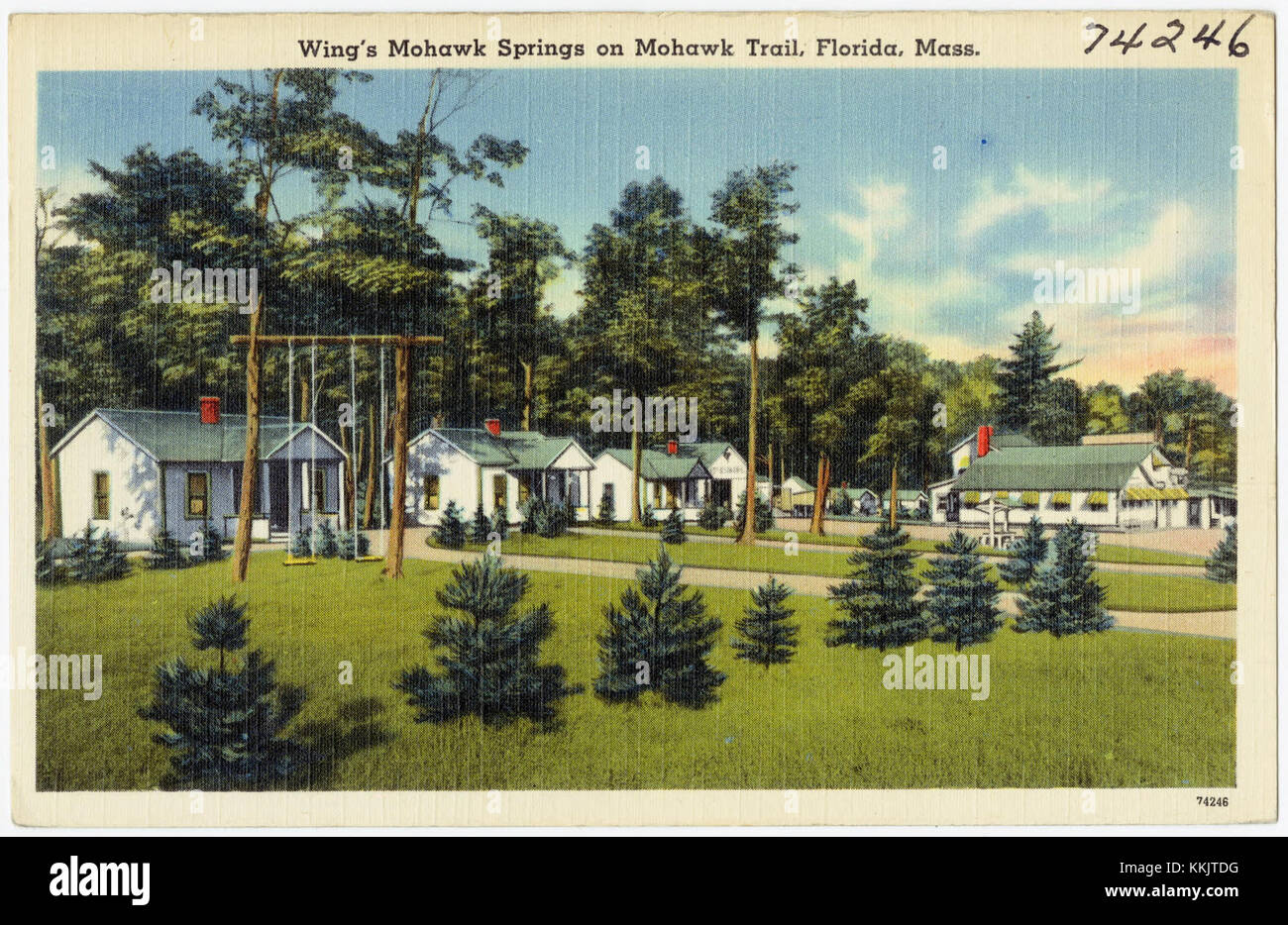 Wing's Mohawk Springs est un lieu historique le long de la piste Mohawk ...