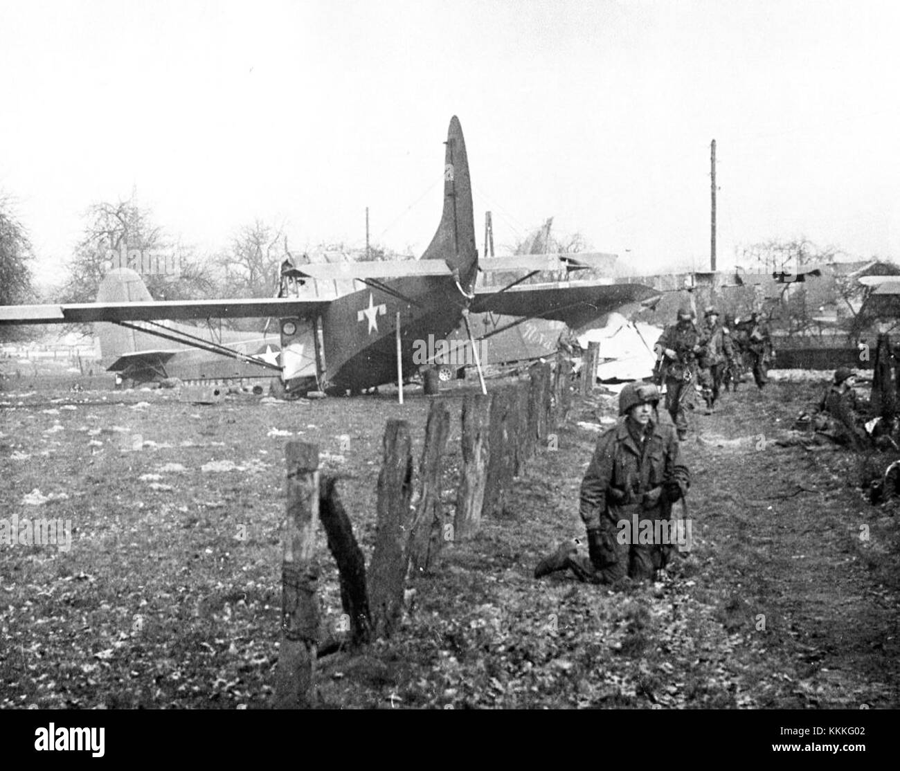 Operation varsity Banque d'images noir et blanc - Alamy
