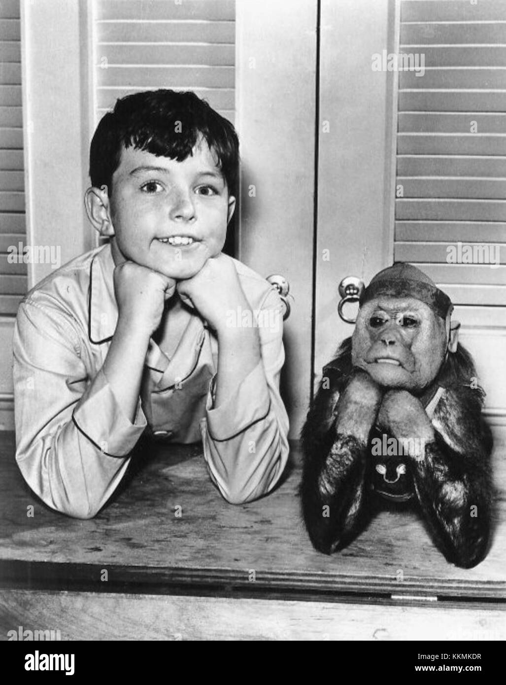 Jerry Mathers, un acteur de la célèbre série télévisée américaine Leave ...