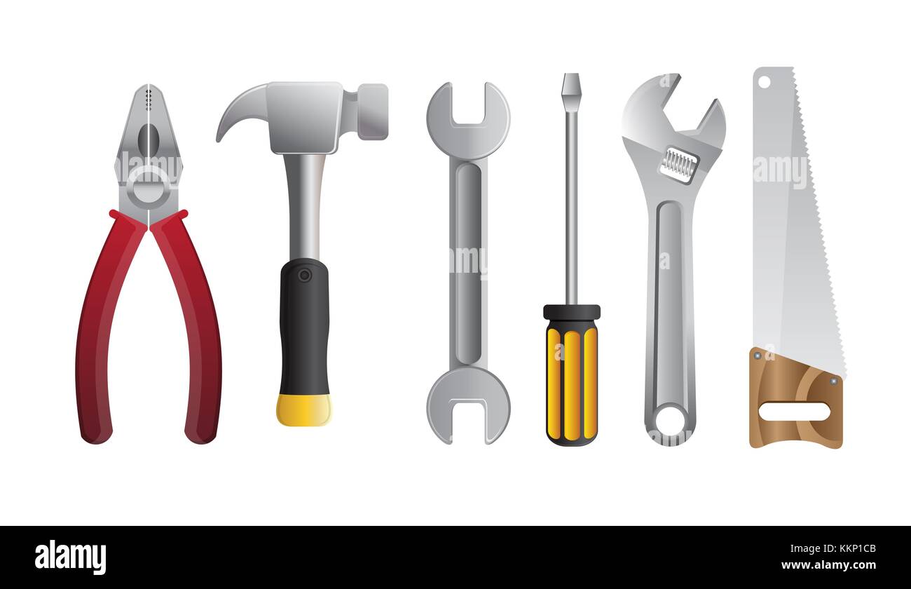 Différents types d'outils Photo Stock - Alamy