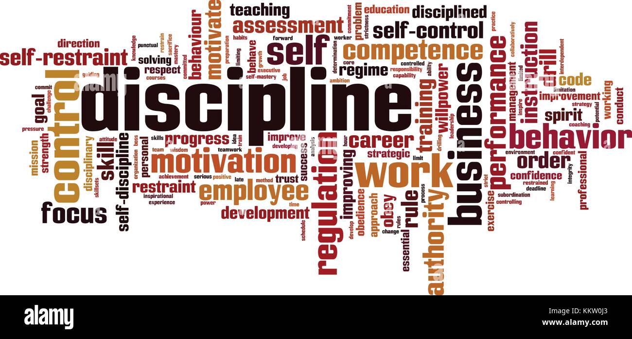Ordre et discipline Banque d'images vectorielles - Alamy
