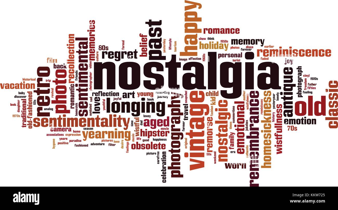 Vieille nostalgie nostalgique Banque d'images vectorielles - Alamy