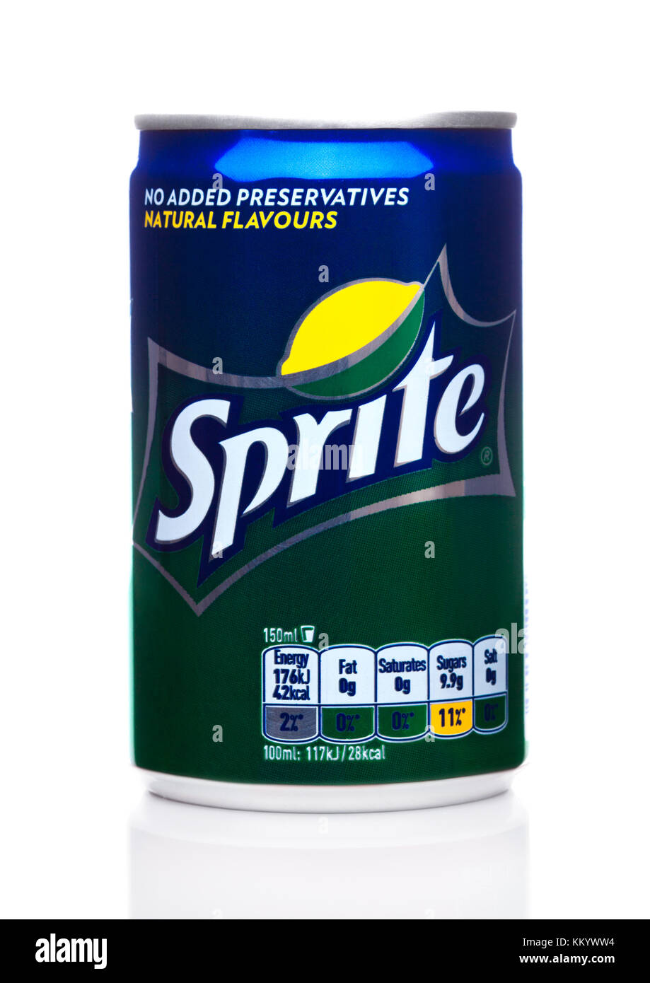 Une canette de sprite Banque de photographies et d’images à haute ...