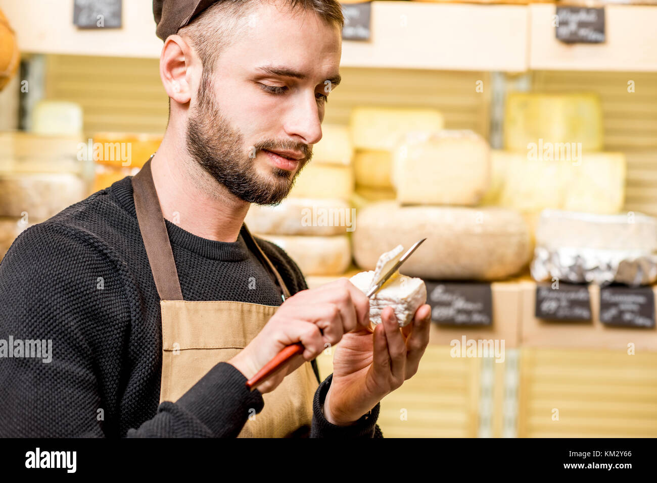 Chapeau de coupe de fromage Banque de photographies et d’images à haute ...