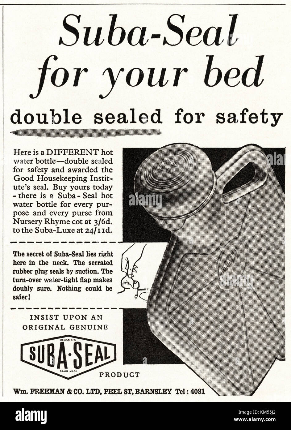 Publicités anciennes eau Banque de photographies et d’images à haute ...