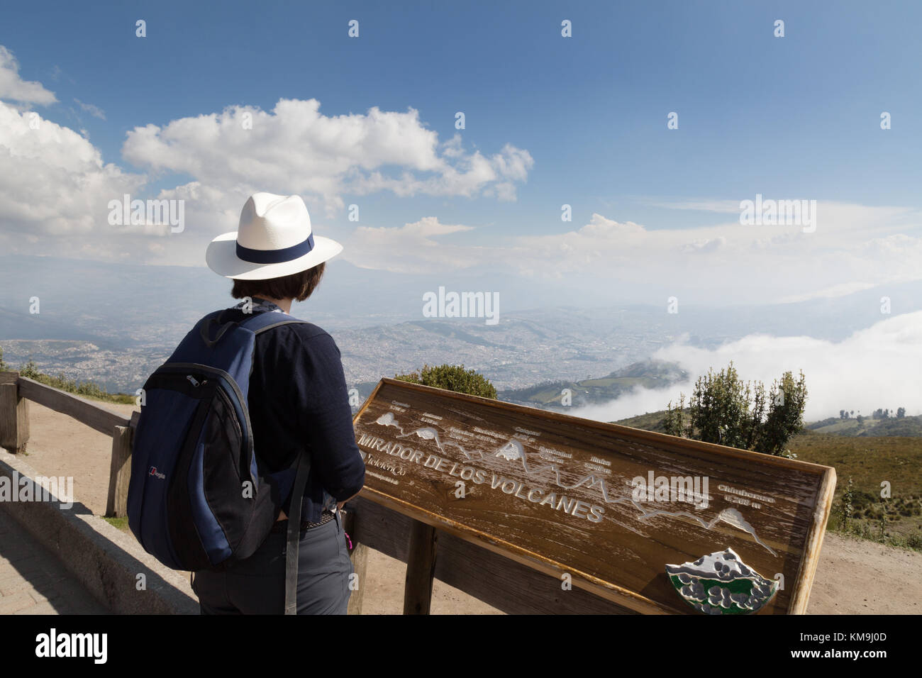 Teleferico, Quito Equateur - la vue depuis le haut de l'Teleferico, ou ...