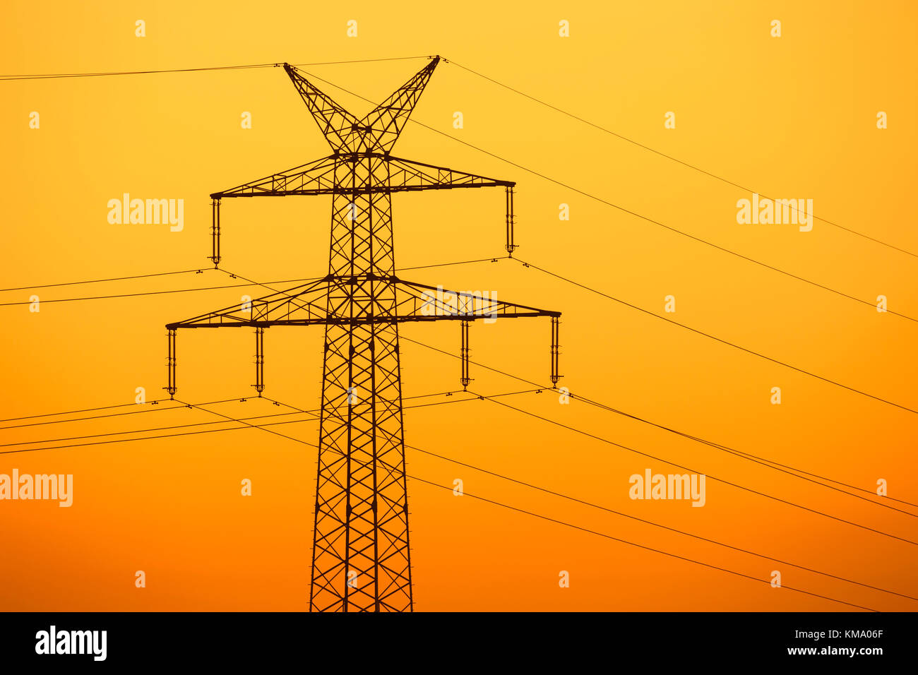 Pylône electrique france Banque de photographies et d’images à haute résolution - Alamy