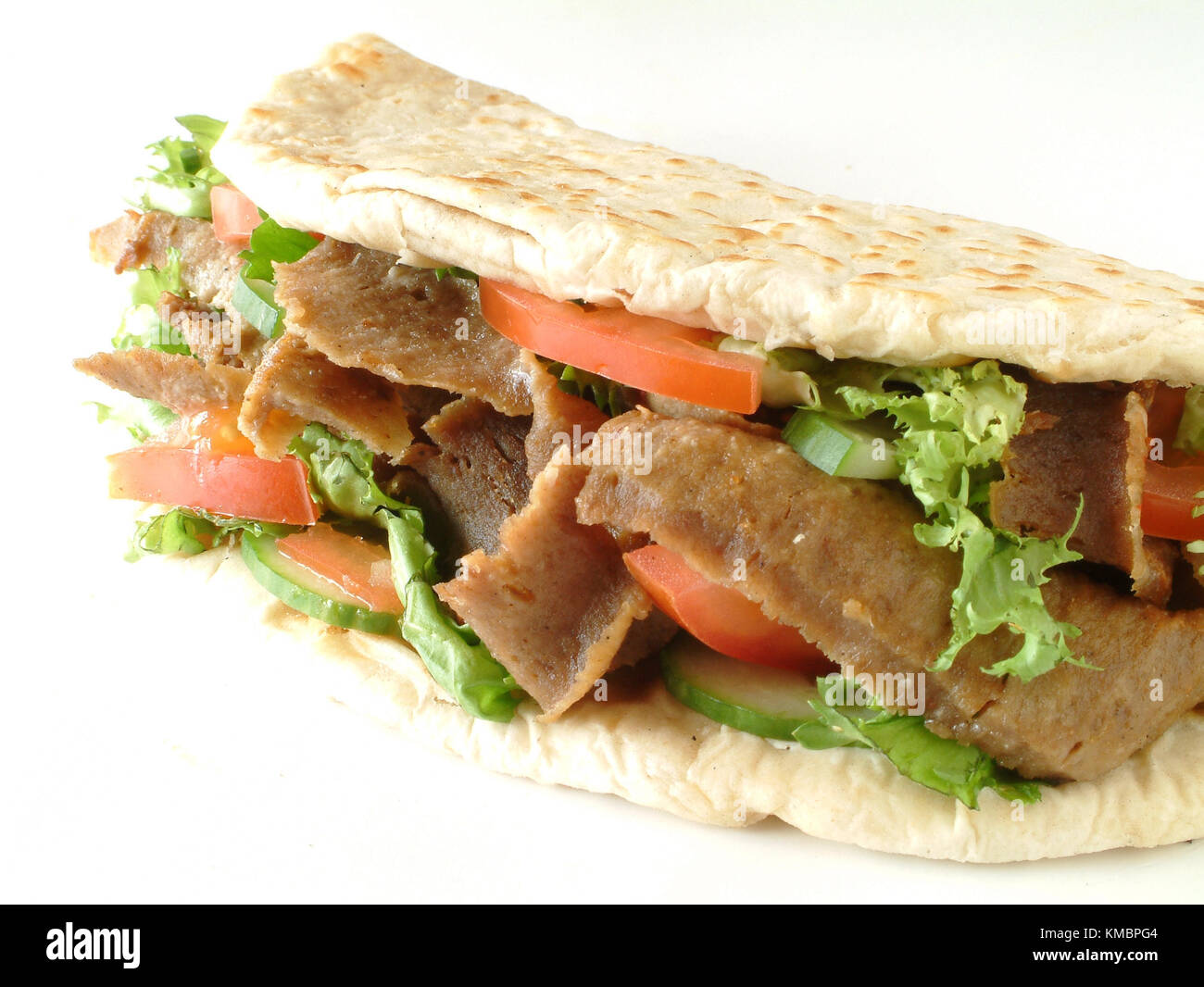 Shish kebab wrap Banque de photographies et d’images à haute résolution ...