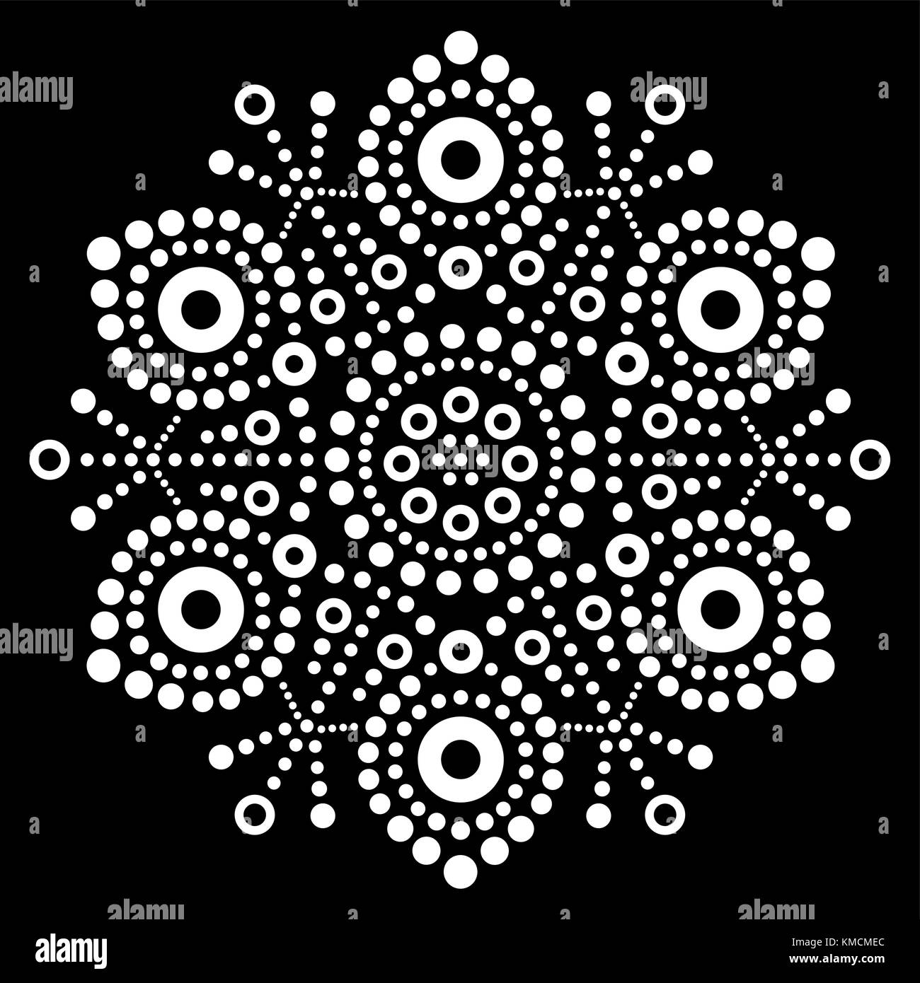 Indigenous australian art dot painting Banque de photographies et d ...