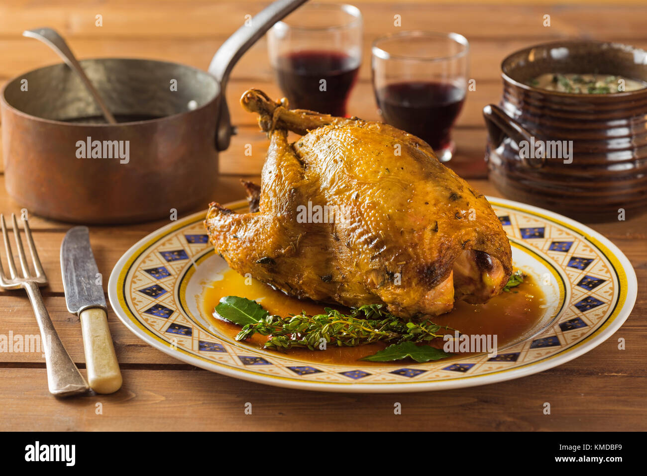 Roasted pheasant Banque de photographies et d’images à haute résolution ...