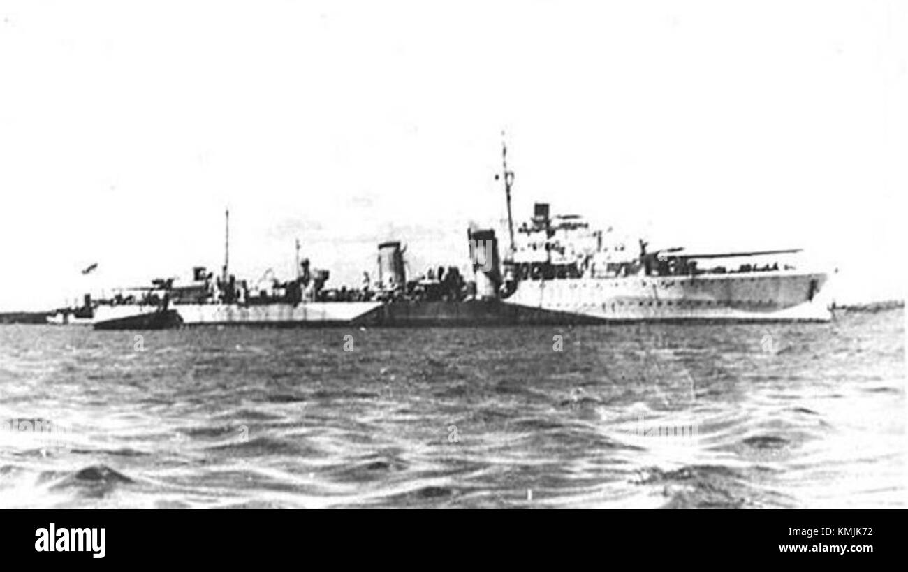 Le HMS Havelock (H8) est un destroyer de la Royal Navy lancé en 1940 ...