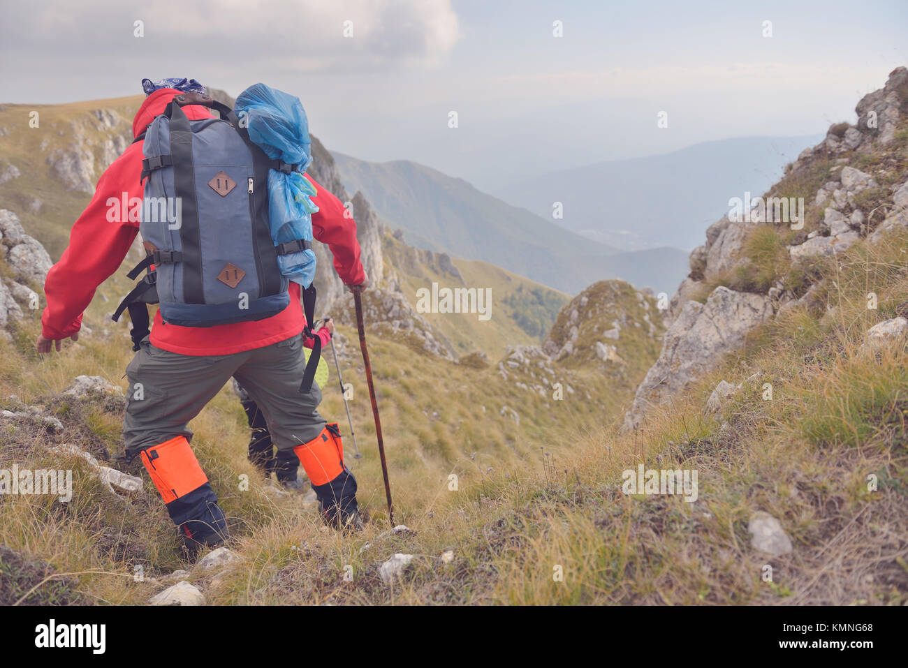 Randonneurs profil Banque de photographies et d’images à haute ...