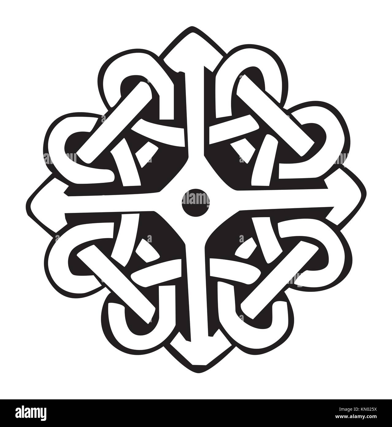 Symbole celtique Banque d'images détourées - Alamy