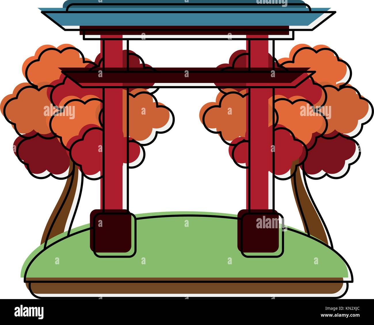 Portail historique Banque d'images vectorielles - Alamy