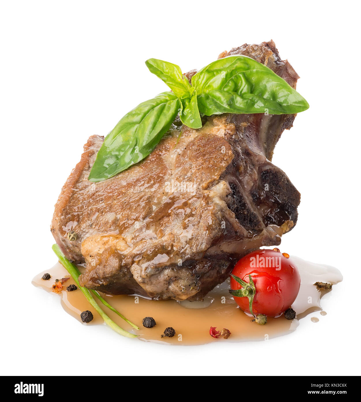 Viande sur os Banque de photographies et d’images à haute résolution ...