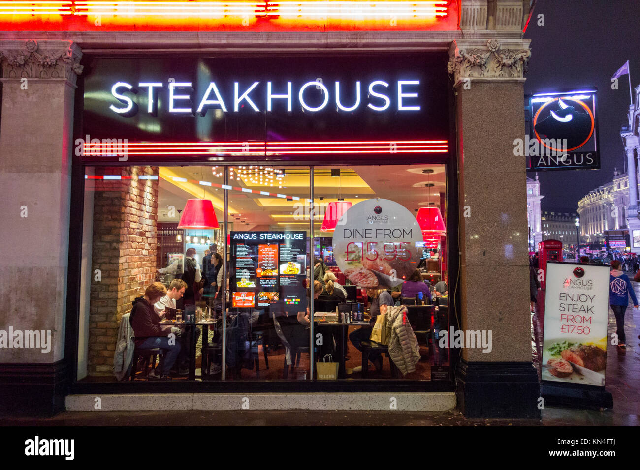 Angus steakhouse restaurant london uk Banque de photographies et d ...