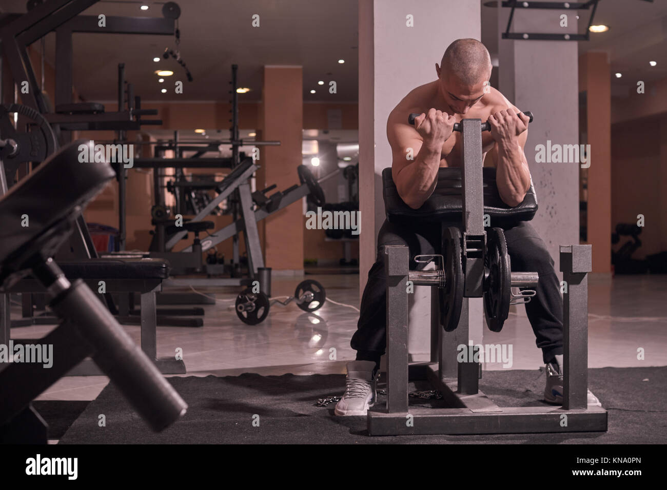 Bodybuilder homme Banque de photographies et d’images à haute ...