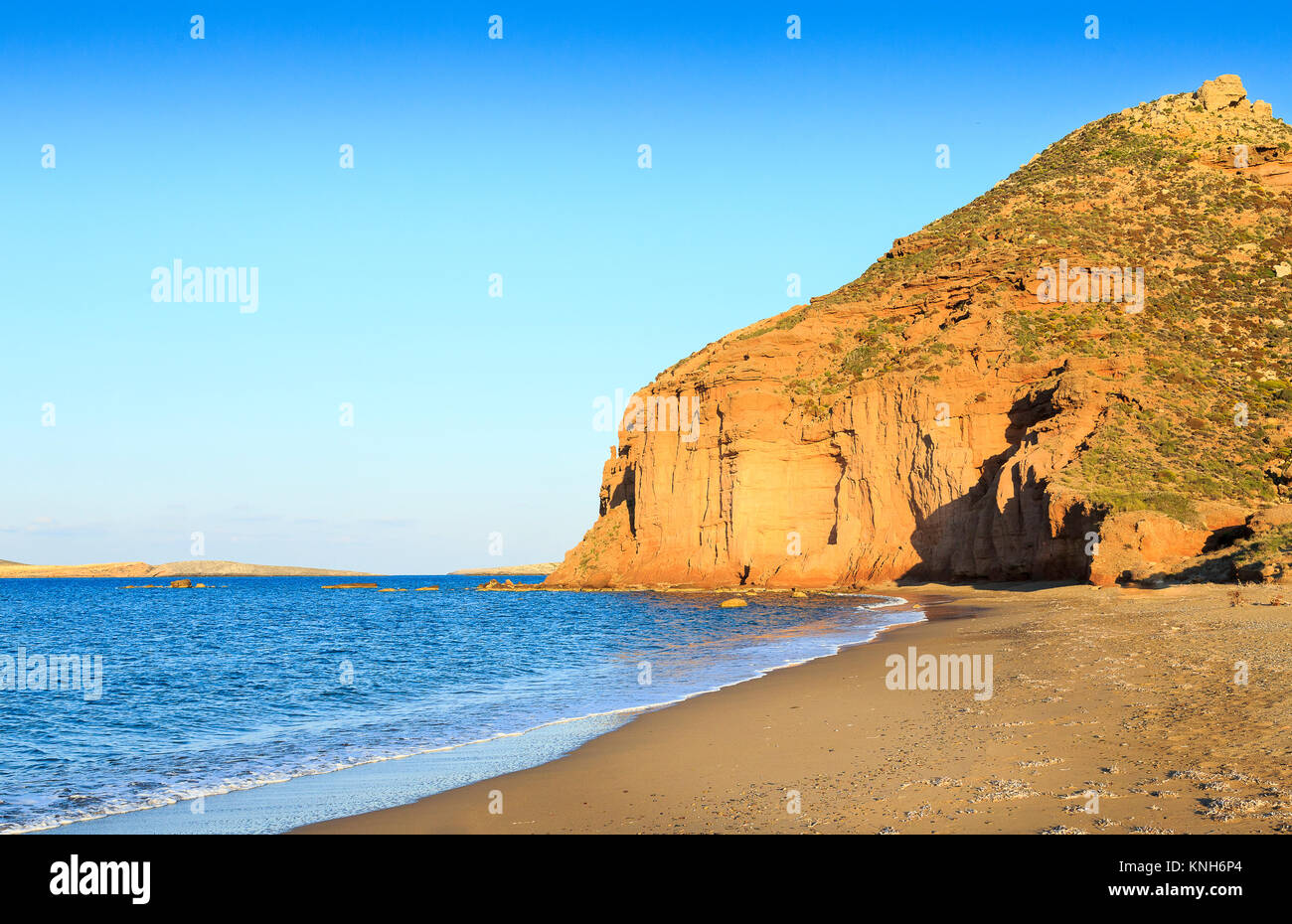 Plage de kouremenos Banque de photographies et d’images à haute ...