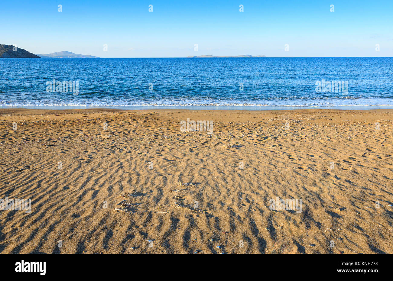 Plage de kouremenos Banque de photographies et d’images à haute ...