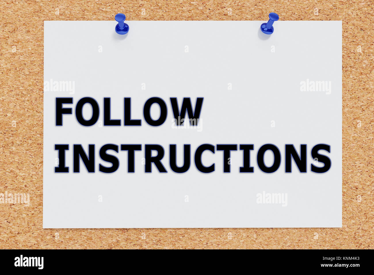 Suivre les instructions Banque de photographies et d’images à haute ...