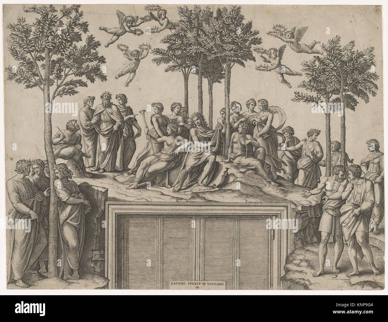 Apollo et les muses parnassus Banque de photographies et d’images à ...