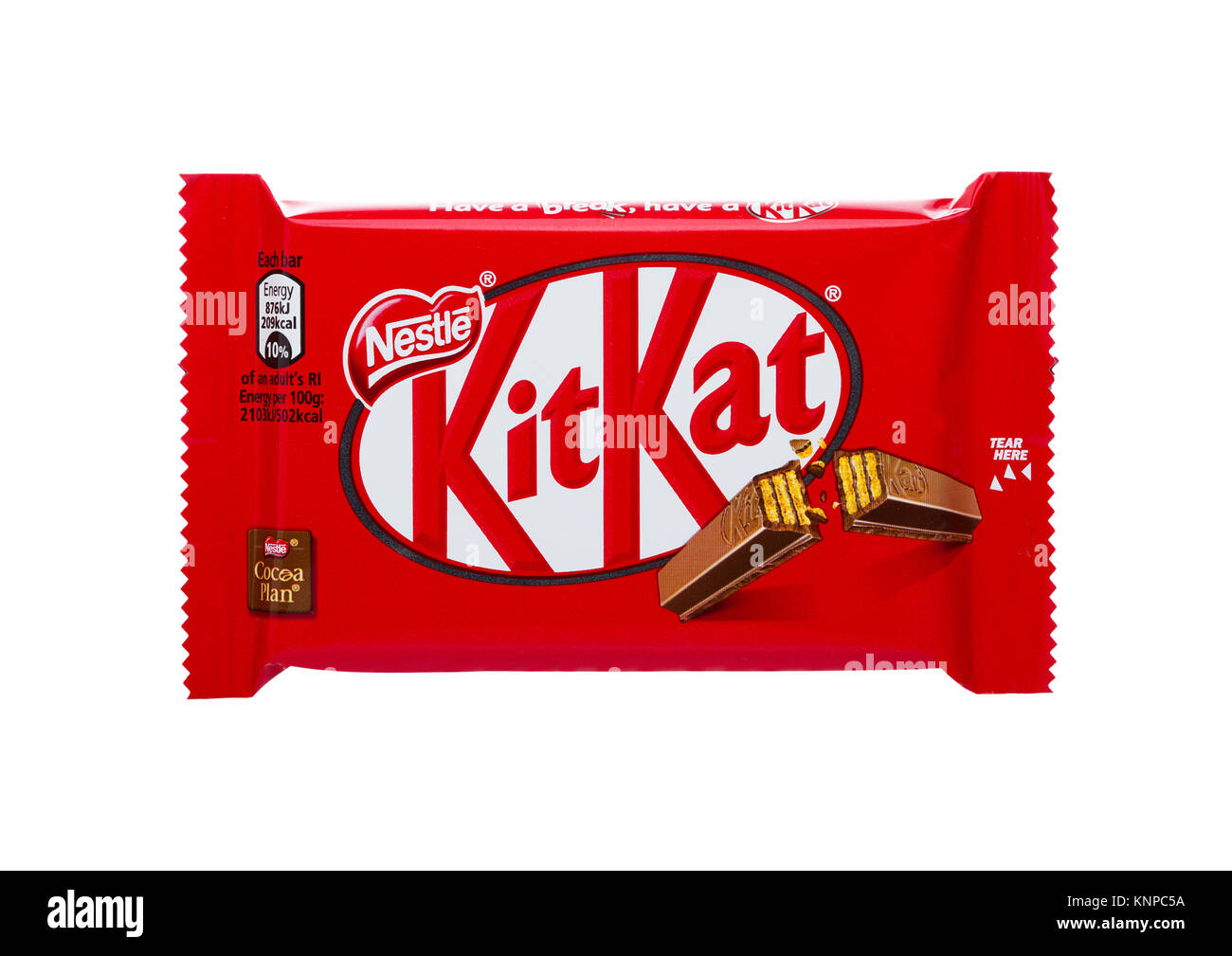 Kitkat biscuit Banque d'images détourées - Alamy