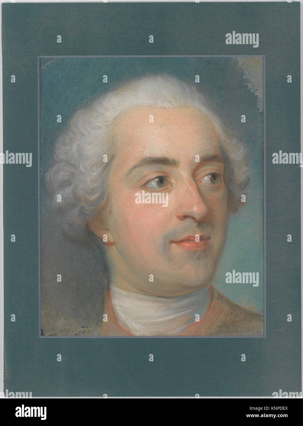 Pastel by maurice quentin de la tour Banque de photographies et d ...