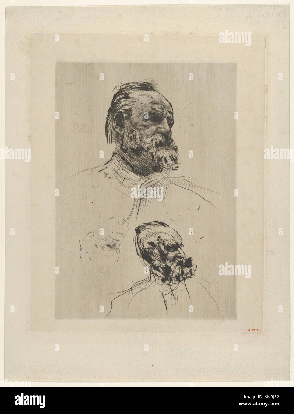 Victor Hugo (vue de trois-quarts). Artiste : Auguste Rodin (français ...