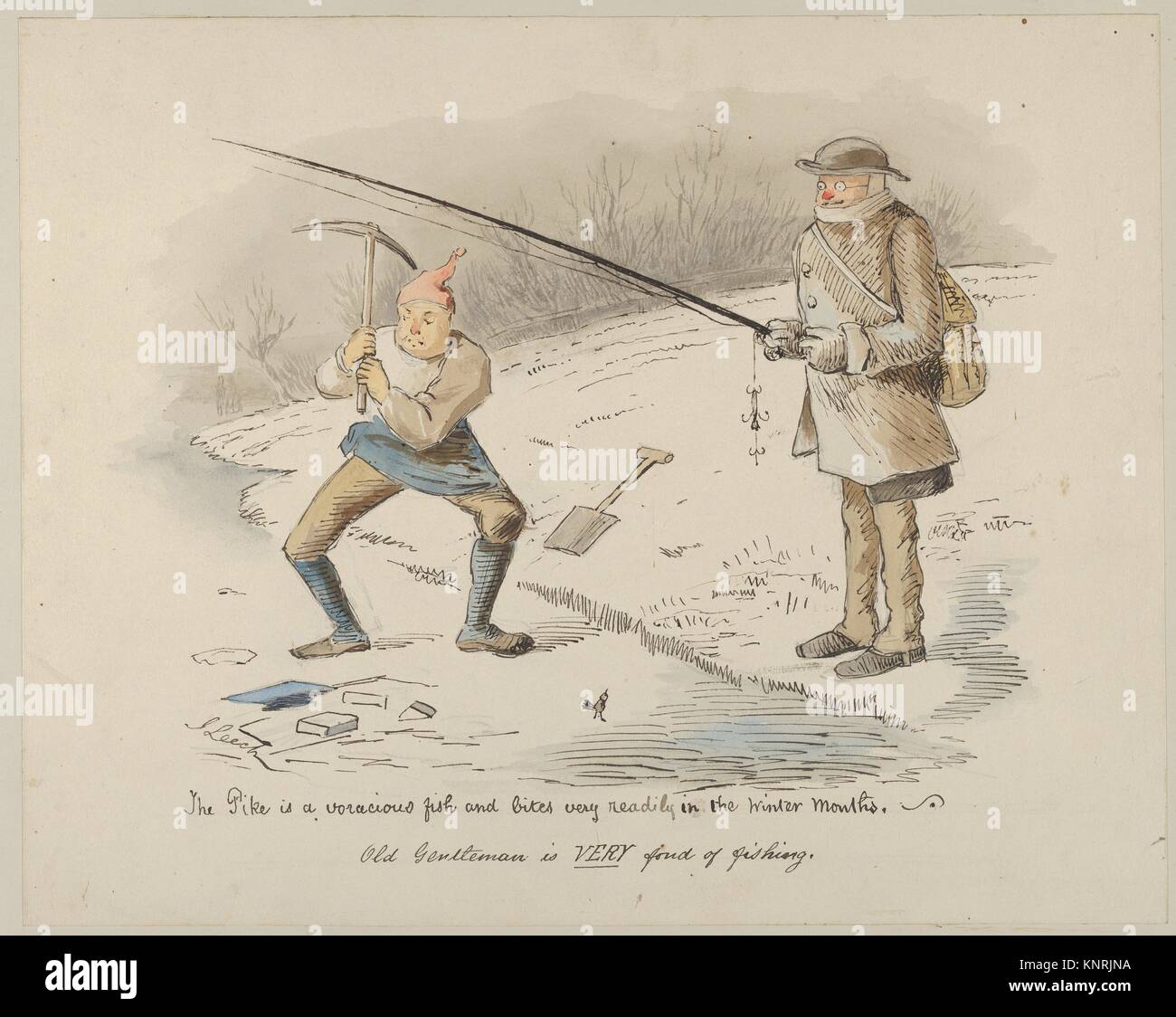 Brochet dessin Banque de photographies et d’images à haute résolution ...