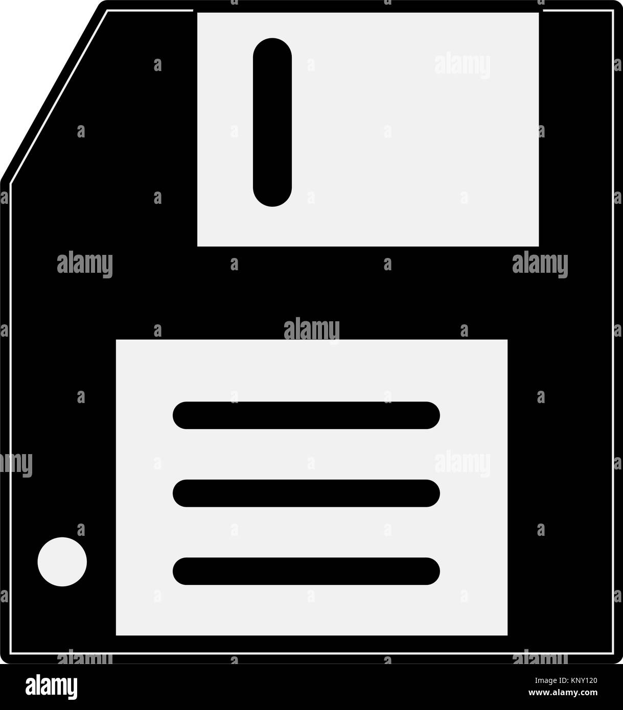 Symbole de la disquette Image Vectorielle Stock - Alamy