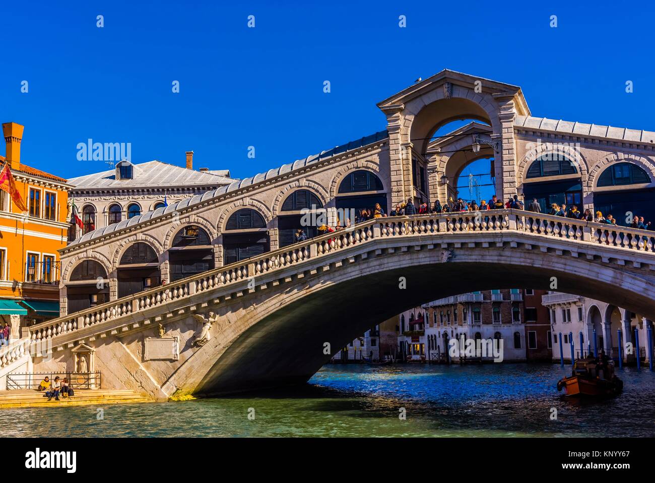 Pont Du Grand Canal Du Rialto Banque d'image et photos - Alamy