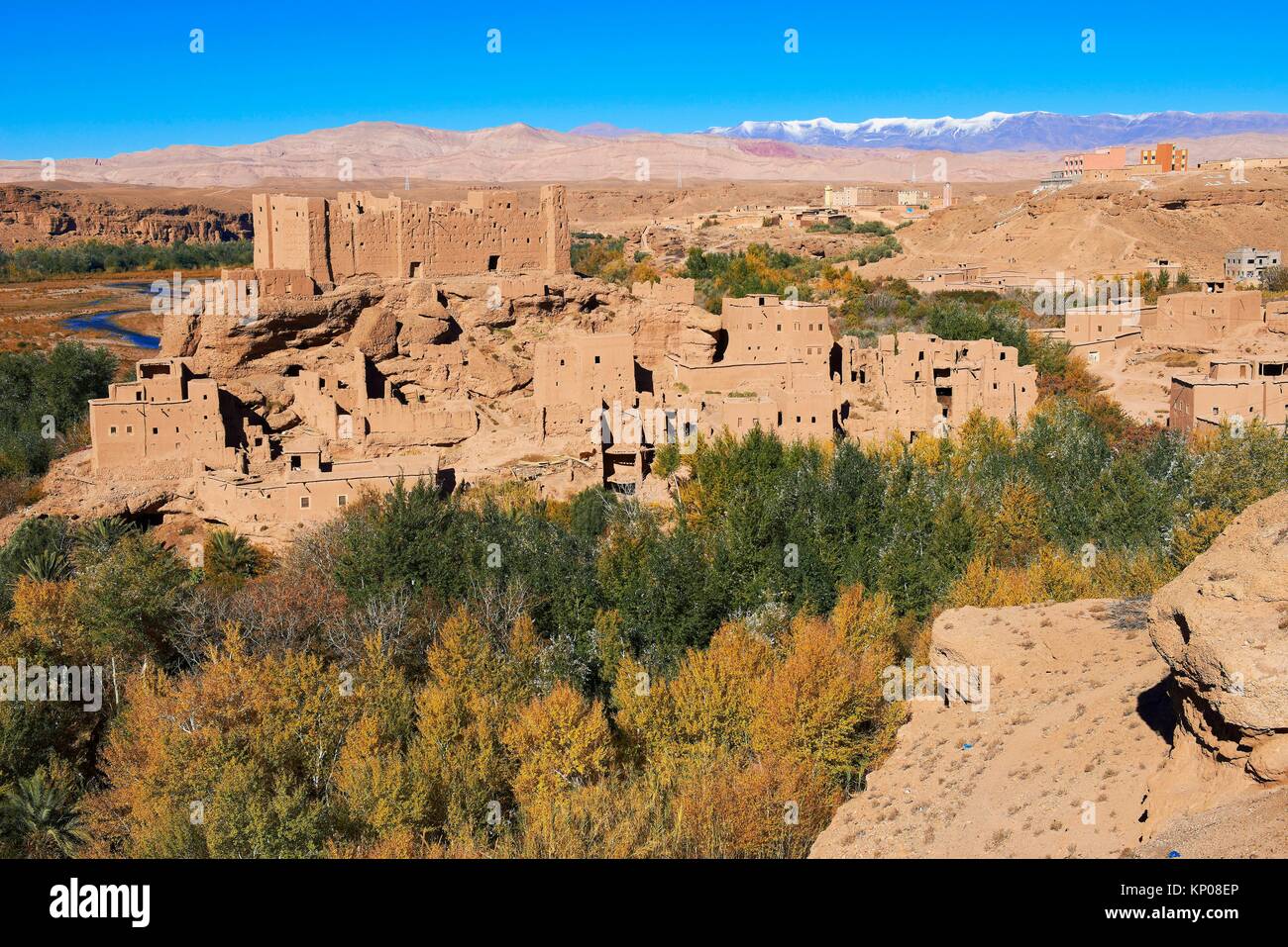 Morocco high atlas valley roses Banque de photographies et d’images à ...