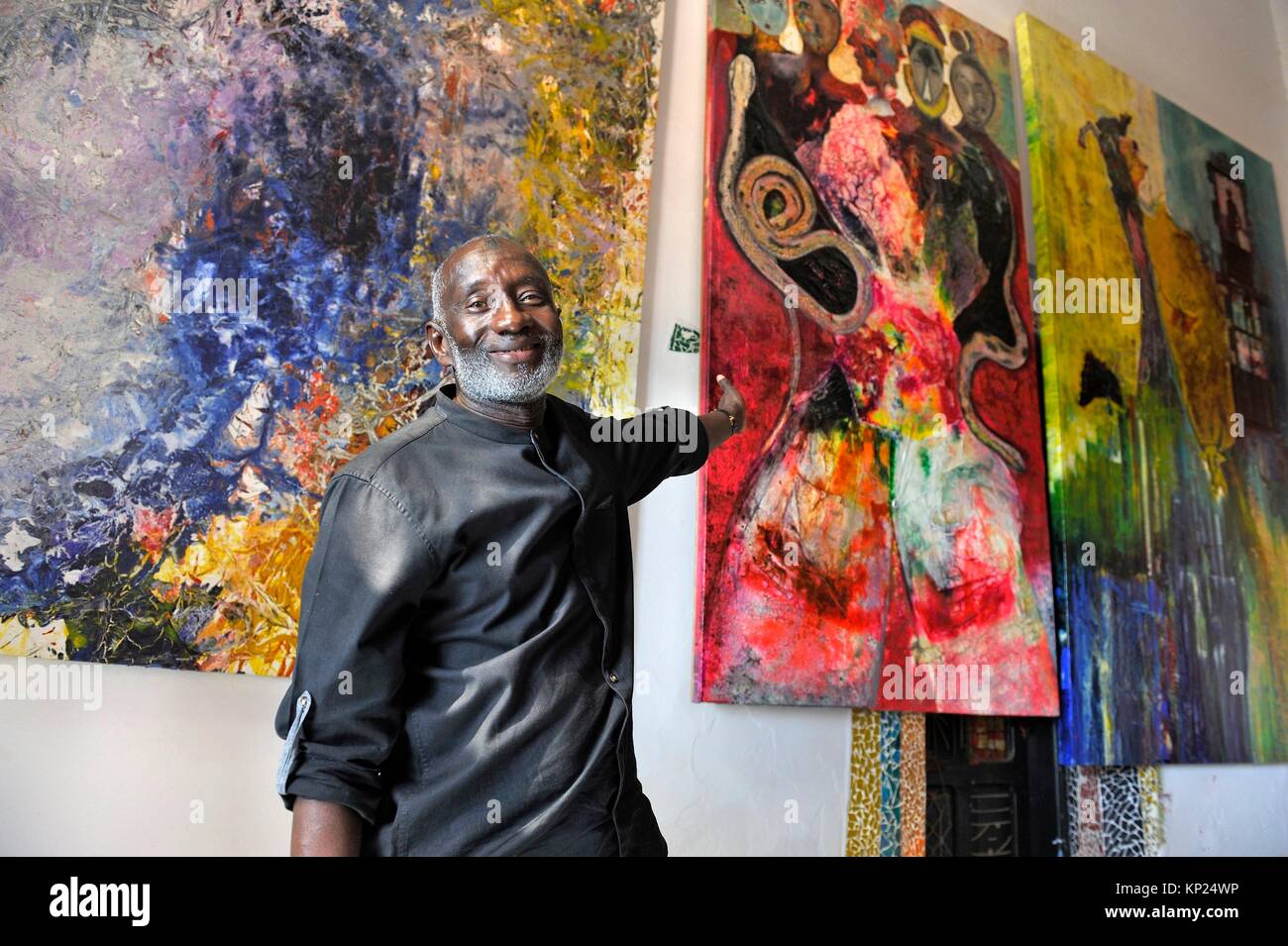 Senegal artist art Banque de photographies et d’images à haute ...