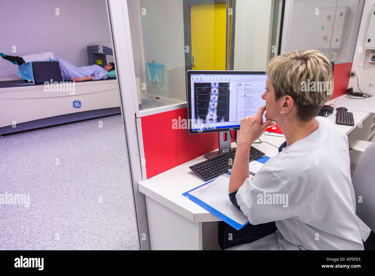 La densitométrie osseuse Banque de photographies et d’images à haute ...