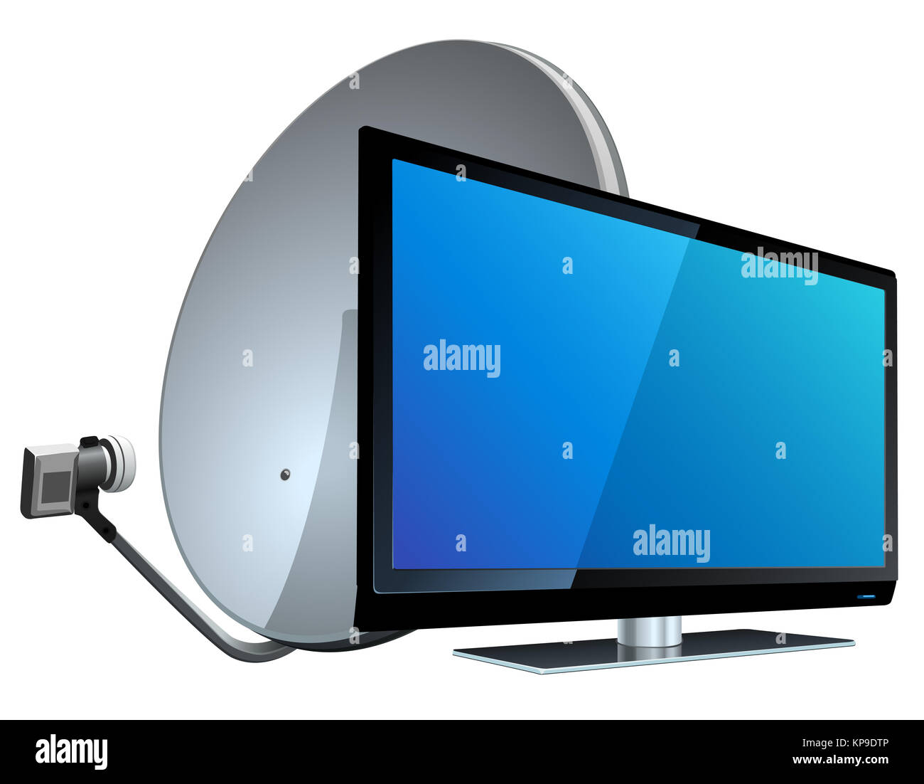 Antenne parabolique pour la télévision Banque d'images détourées - Alamy