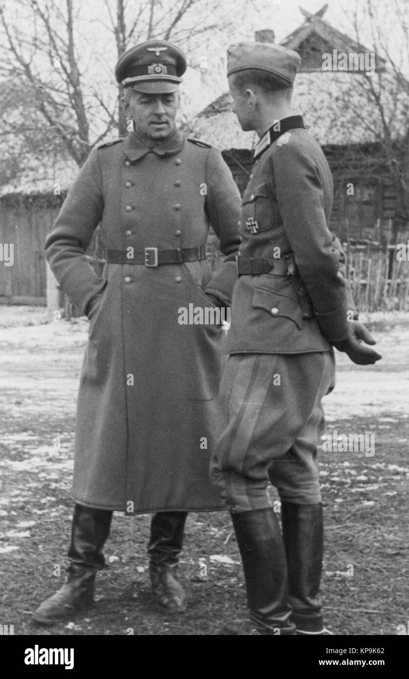 Le général allemand croix croix allemande titulaire titulaire Wehrmacht ...