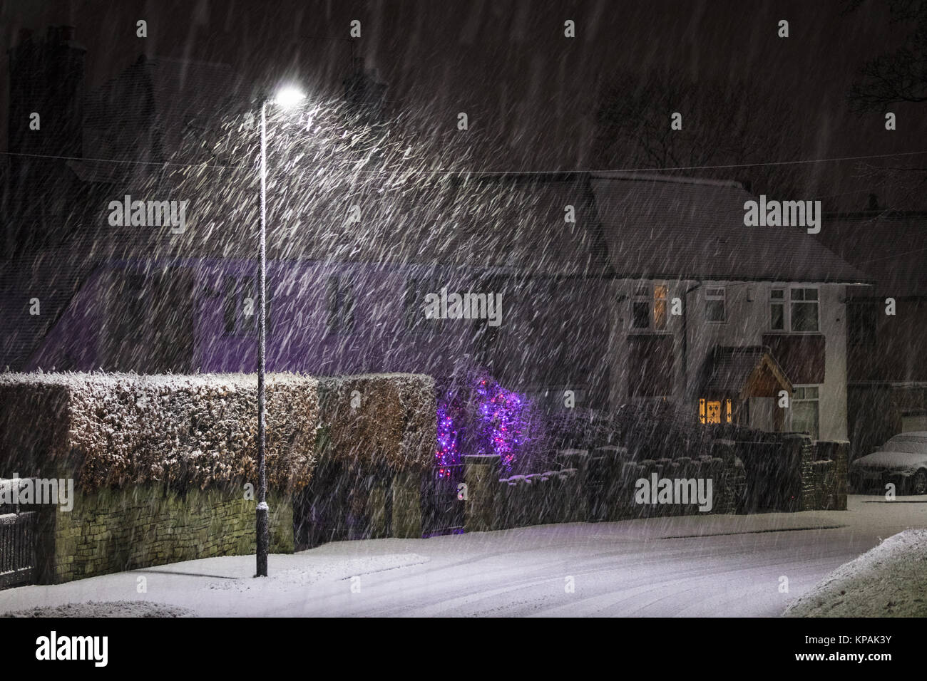 Fortes chutes de neige soudaines Banque de photographies et d’images à ...