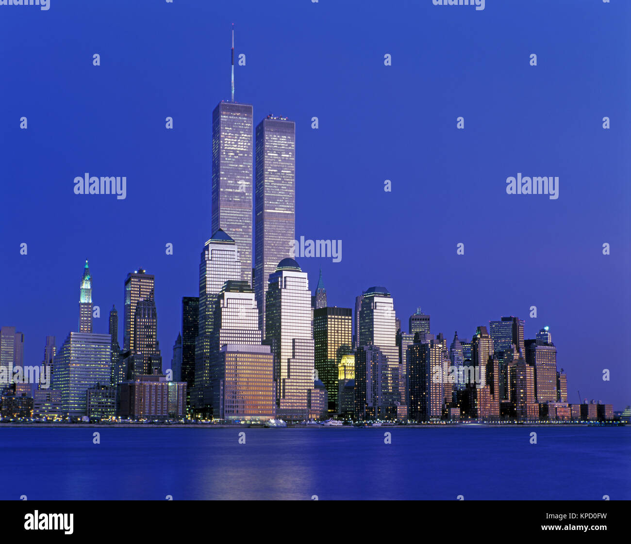 Twin towers new york 2000 Banque de photographies et d’images à haute ...