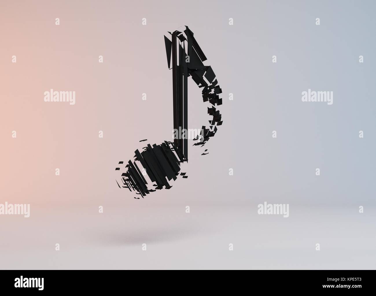 Note De Musique Fond Transparent Banque d'image et photos - Alamy