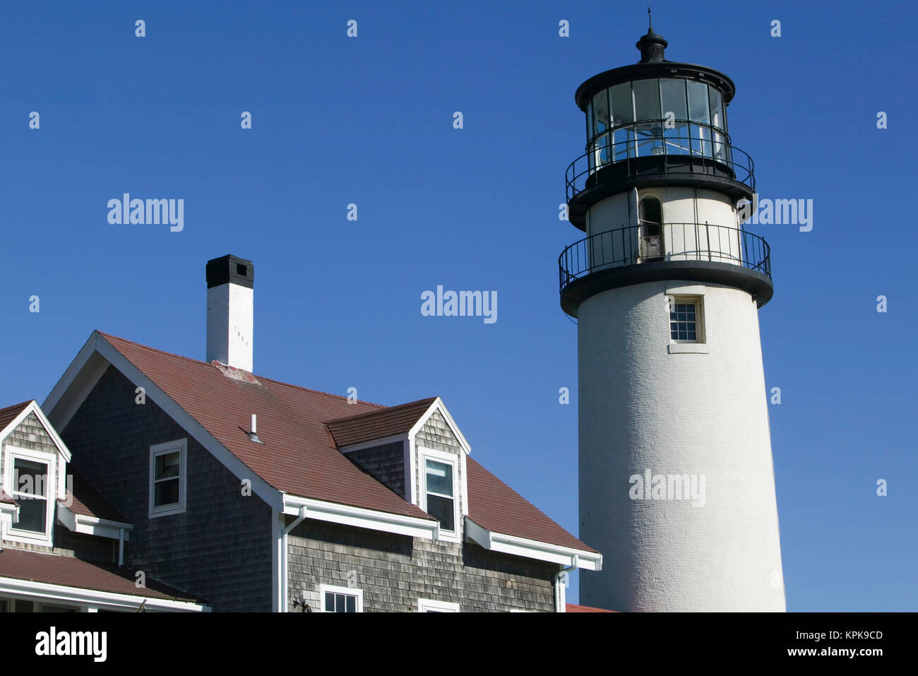 USA, Massachusetts, Cape Cod : Truro, Cape Cod Light, Lighthouse Photo ...