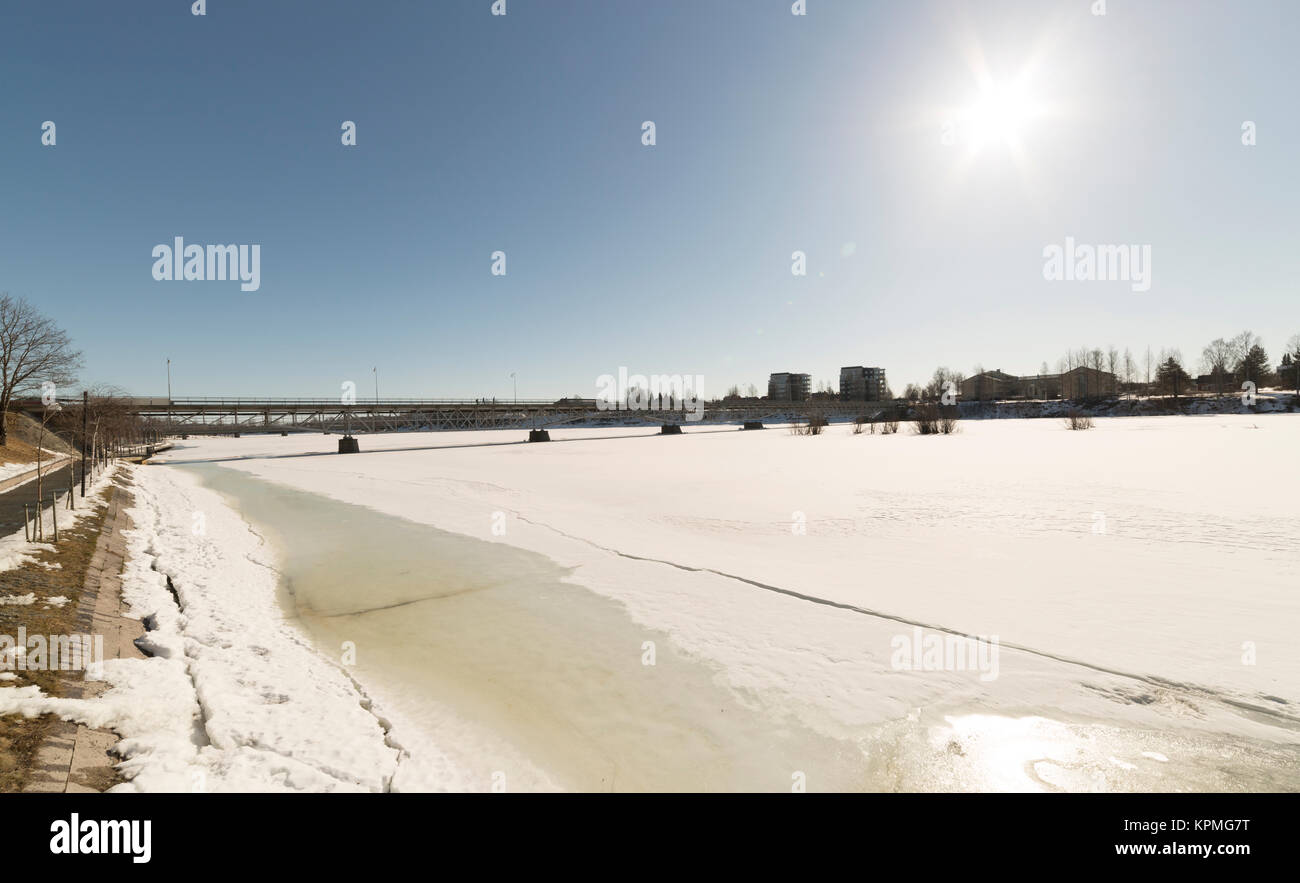 Skelleftea river Banque de photographies et d’images à haute résolution ...