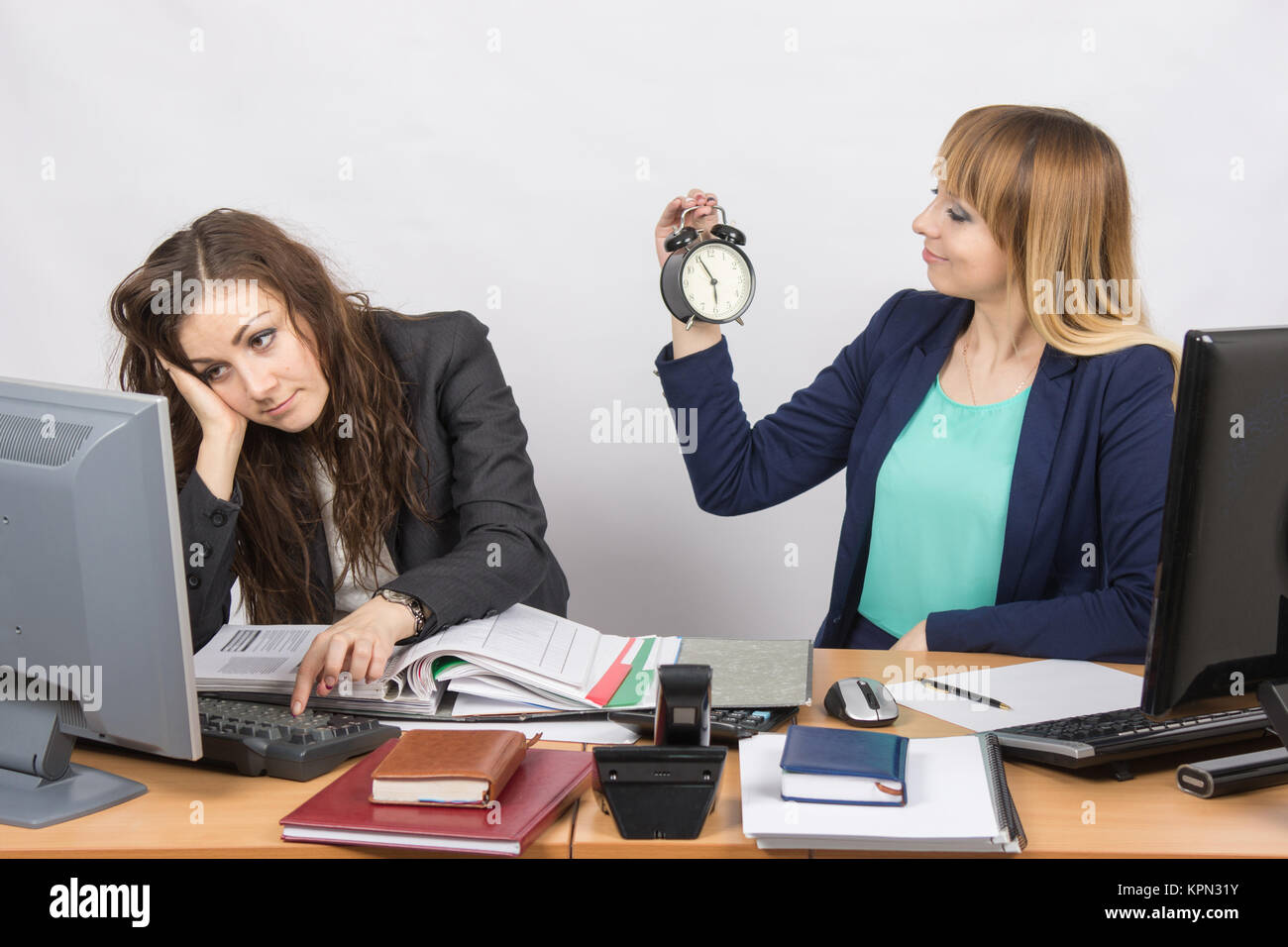 Fin des heures de travail Banque de photographies et d’images à haute ...
