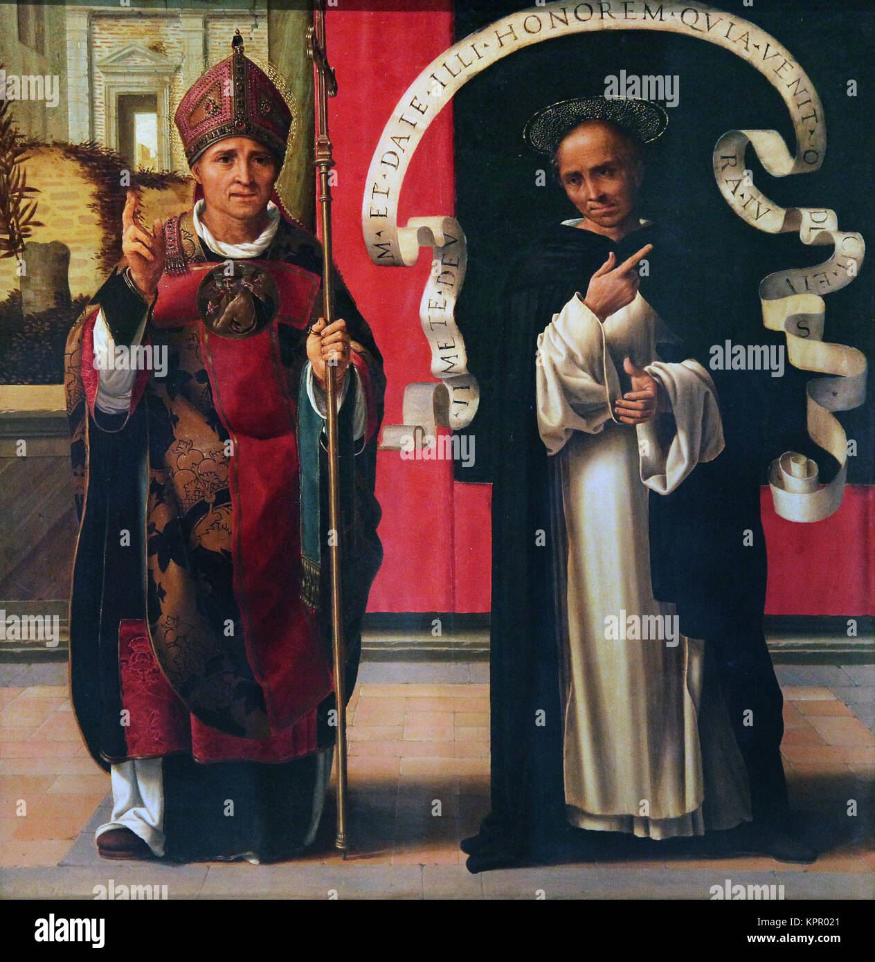 St antonius de florence et st vincent ferrer Banque de photographies et ...